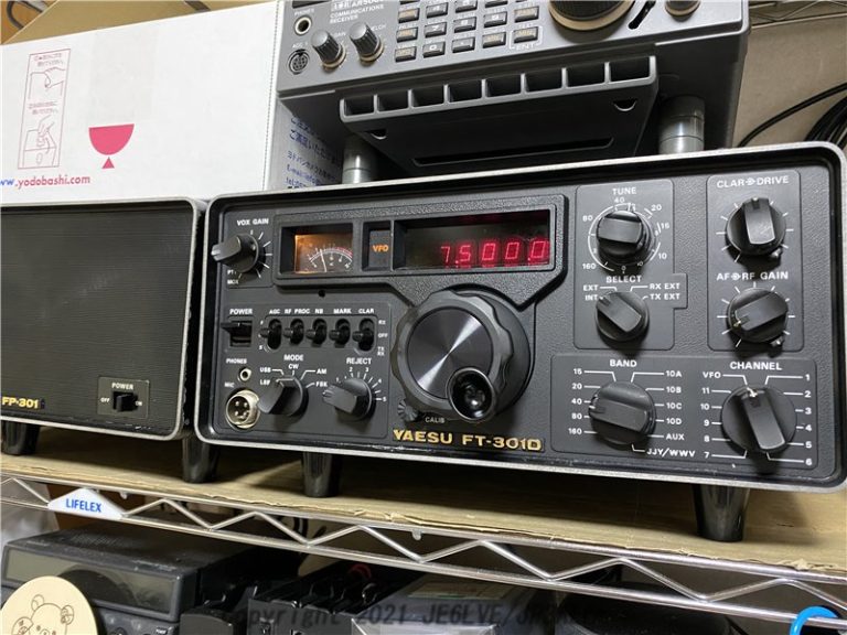 YAESU FT-301Dを入手 | JE6LVE/JP3AEL HP & Blog